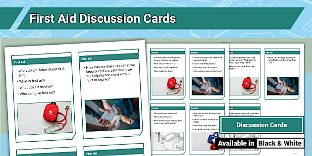 Independent Living Skills: First Aid Discussion Cards