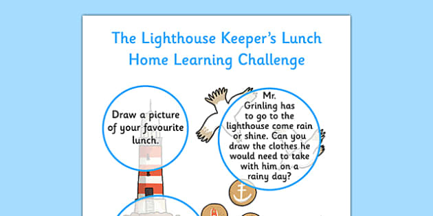 FREE! - Home Learning Challenge Sheet Nursery FS1 to Support Teaching ...