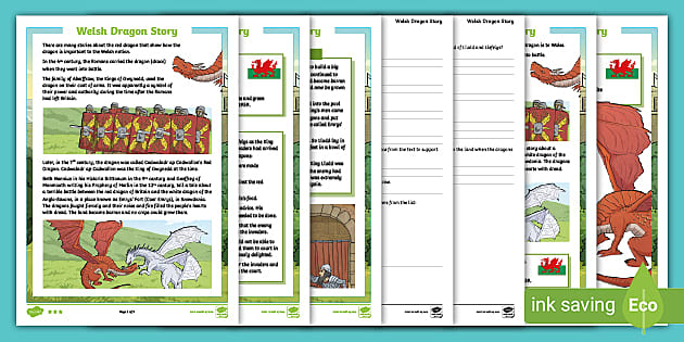 The Red Dragon Story Differentiated Reading Comprehension