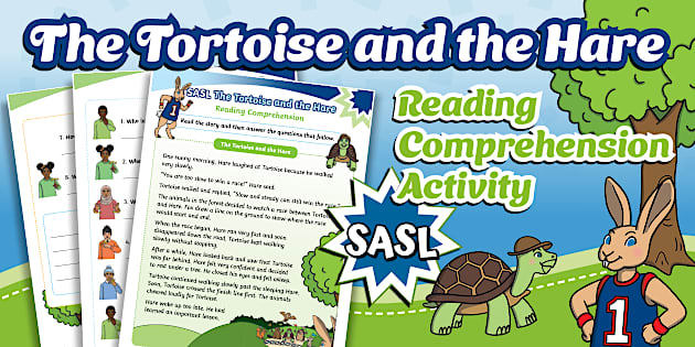 Foundation Phase - SASL - Reading Comprehension - The Tortoise and the ...