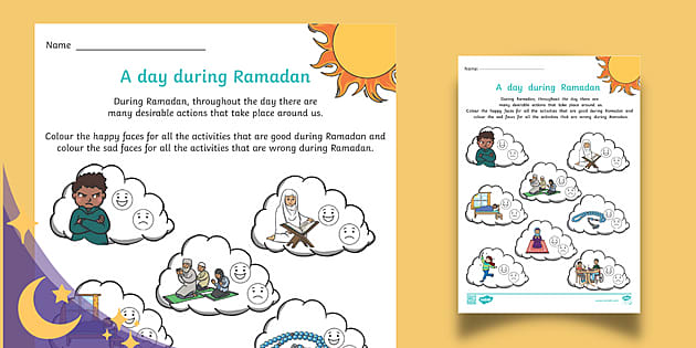 A day during Ramadan (creat de profesori) - Twinkl
