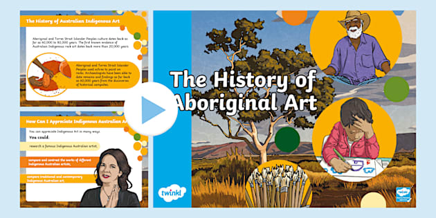 * NEW * The History of Aboriginal Art PowerPoint - Twinkl