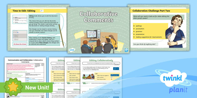 Communication and Collaboration: Year 4 Lesson 6 - Twinkl