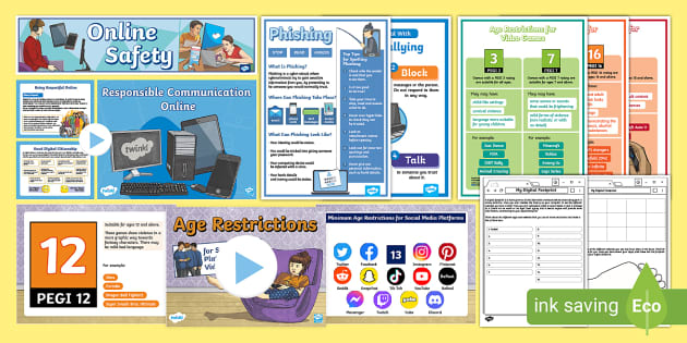 Online Safety Resource Pack - Twinkl KS2 (professor feito)