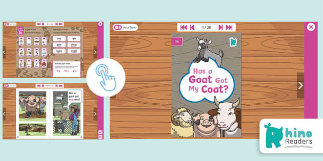 Level 3b Decodable Readers: Has a Goat Got My Coat? - Twinkl