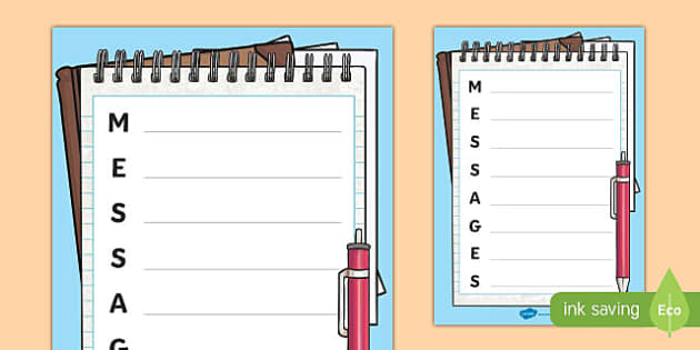 National Poetry Day 'Messages' Acrostic Poem (teacher made)