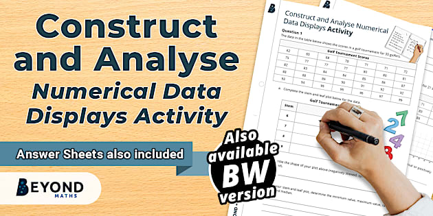 Numerical Data Displays Activity