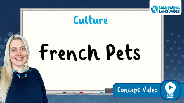 👉 Lightning Languages | French | Pets Culture Concept Video