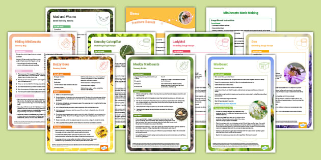 Minibeasts Sensory Activities Pack | Sensory Play | Twinkl