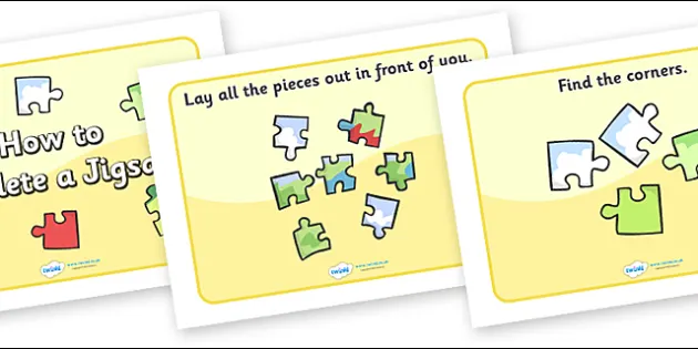 👉 How to Complete a Jigsaw Display Posters (teacher made)