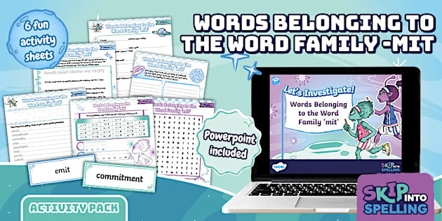Spring 1 - Week 4: Words Belonging to the Word Family 'mit'