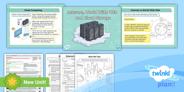 Computing- Internet, World Wide Web and Cloud Storage- Year 6- Lesson 4