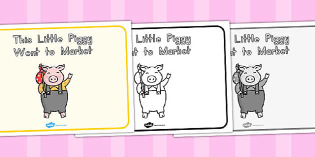 This Little Piggy Went to Market Story Sequencing - australia
