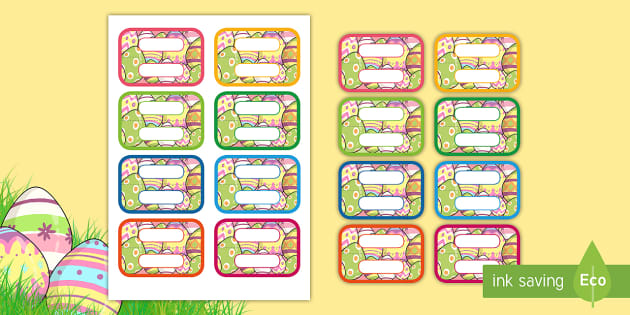KS1 Easter Egg Competition Table Signs - Twinkl