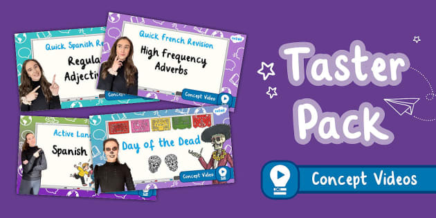 👉 FREE Languages Concept Videos Taster Pack - Twinkl