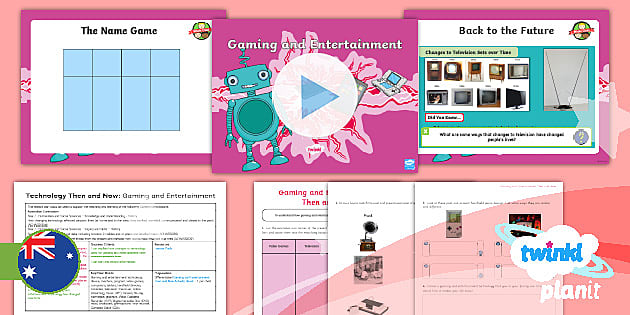 Year 2 HASS History Technology Then and Now Lesson 3