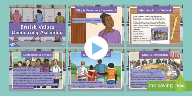 Whole School Democracy Assembly Pack (teacher made) - Twinkl