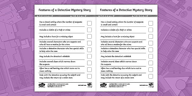 Detective Story Success Criteria KS2 Twinkl Originals detective-story-success-criteria-ks2-twinkl-originals