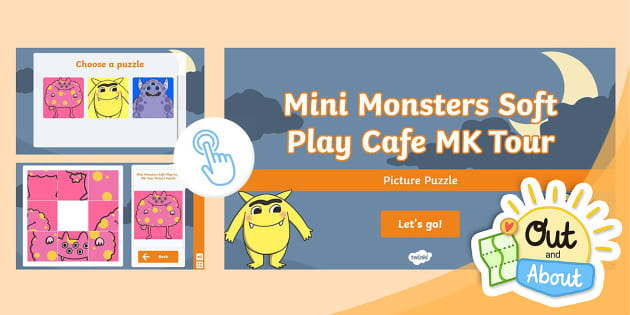 FREE! - Mini Monsters Soft Play Cafe MK Picture Puzzle