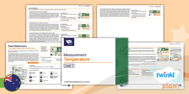 Level 1 Temperature: Overview (Lehrer gemacht) - Twinkl