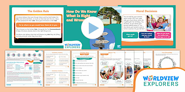 * NEW * RE: Exploring Creation: KS1 Lesson Pack 5