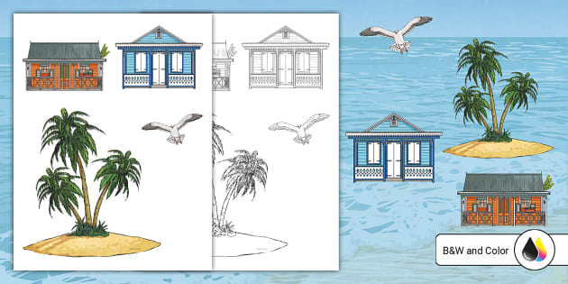 Caribbean American Heritage Month Cutouts - Twinkl