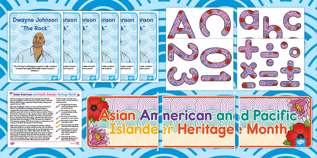 K-2nd Asian American and Pacific Islander Heritage Month Activity Pack
