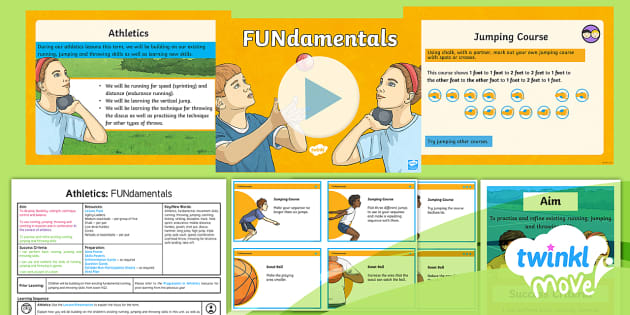 Year 5 Athletics: Lesson 1 - FUNdamentals (teacher made)