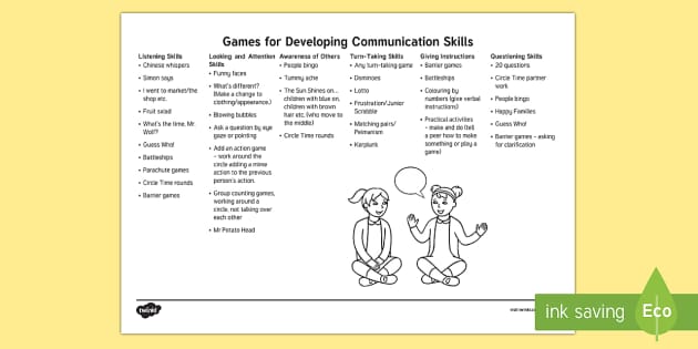 Communication Games Teaching English Conversation Materials