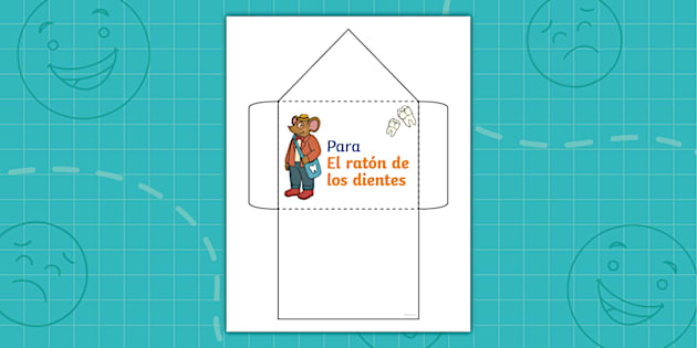 Ratón de los dientes - carta (teacher made) - Twinkl