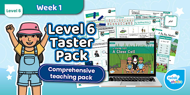 Twinkl Phonics Australia Level 6 Taster Pack