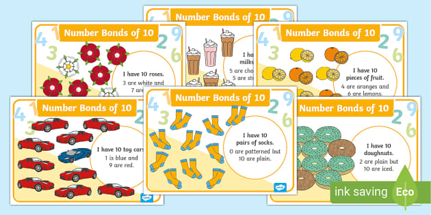 Number Bonds to 10 Stories (teacher made) - Twinkl