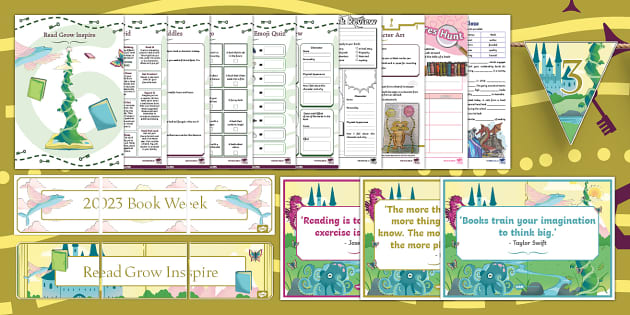 Book Week Activity Pack Years 3-6 - Twinkl
