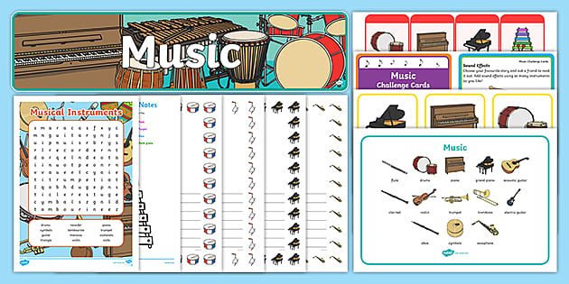 👉 World Music Day KS1 Resource Pack - Twinkl