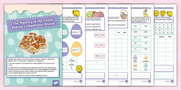 👉 Year 5 The Mystery of the Easter Baking Competition Winner