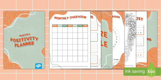 The Positivity Planner | Twinkl Busy Bees