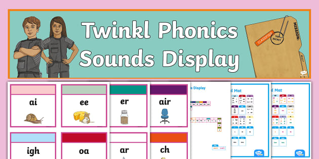 Codebreakers Level 3 Growing Sounds Display Pack - Twinkl