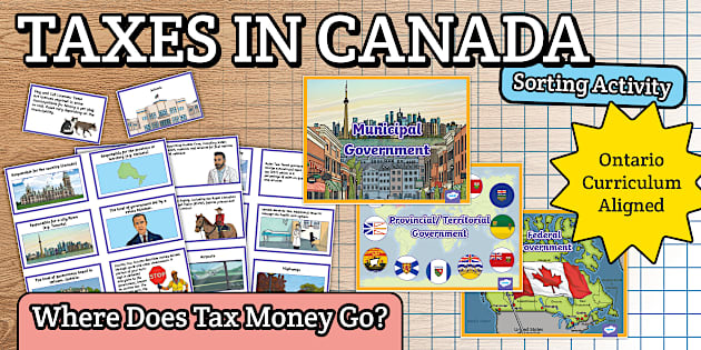 Taxes in Canada: Sorting Activity