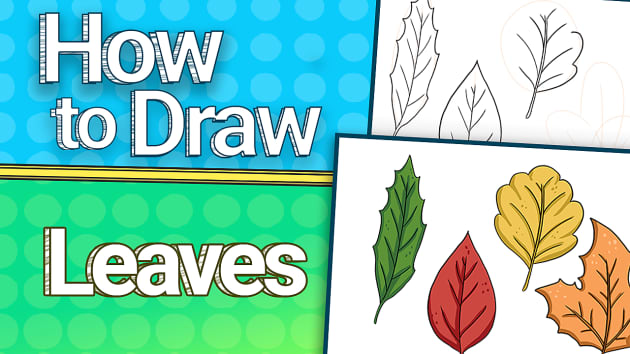 How to Draw Leaves | Twinkl Kid's TV (creat de profesori)