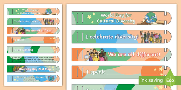 👉 Diversity Day Wristbands - KS2 - Twinkl