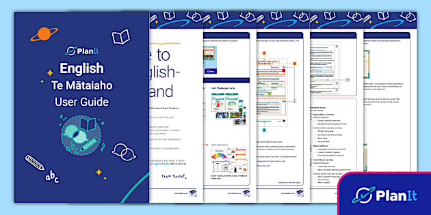 FREE! - PlanIt English Te Mātaiaho User Guide - Twinkl