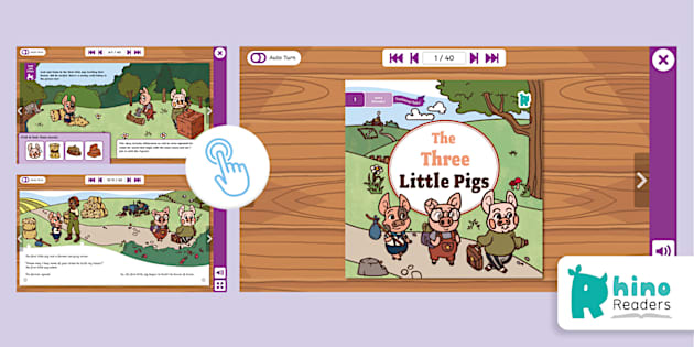 Level 1 Unit 2 Decodable Readers: The Three Little Pigs