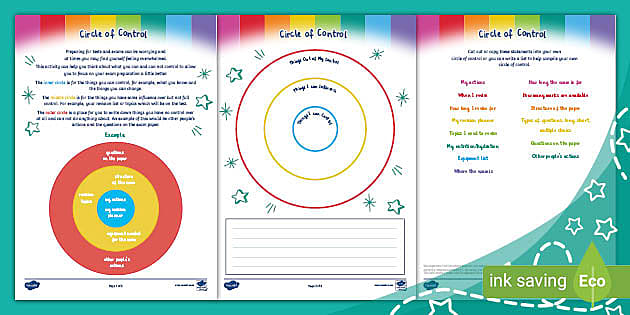 Exam Preparation: Circle of Control (nauczyciel wykonał) Exam Preparation: Circle of Control (nauczyciel wykonał)