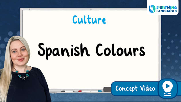 👉 Lightning Languages | Spanish | Colours Culture Concept Video