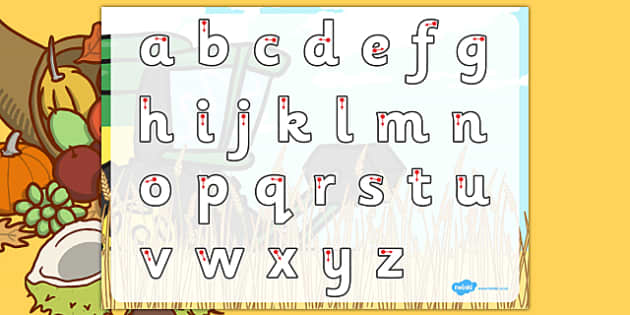 Harvest Themed Letter Writing Worksheet - harvest, letter, write