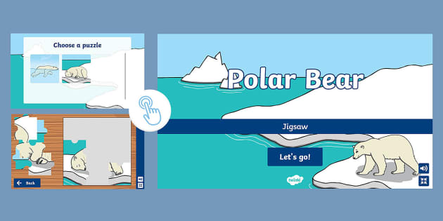 Polar Bear Interactive Jigsaw