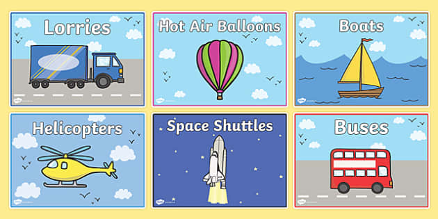 FREE! - 👉 Editable Class Group Signs (Transport) - Twinkl