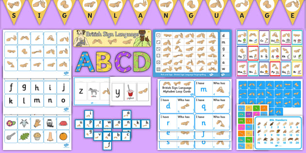 British Sign Language Week Activity Pack - British Sign Language Week