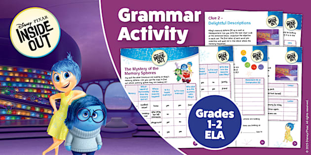 Inside Out: Grammar Mystery for 1st-2nd Grade (Teacher-Made)