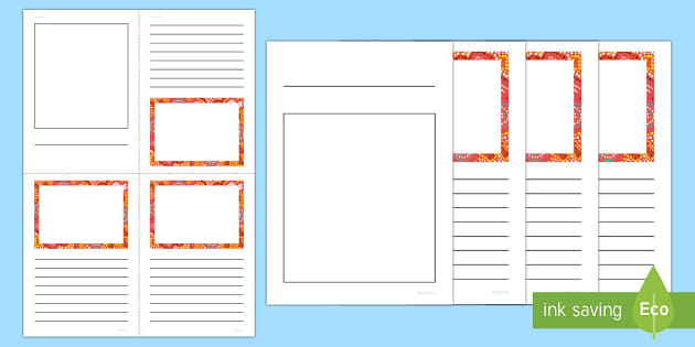 FREE! - Aboriginal Dreaming Mini Book Template - Twinkl